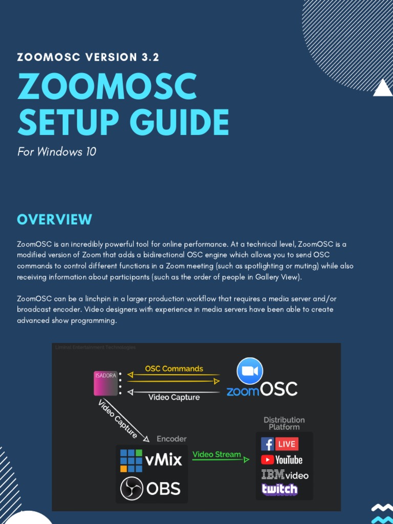 Zoomosc Setup Guide: For Windows 10 | PDF | Command Line Interface | Computer File