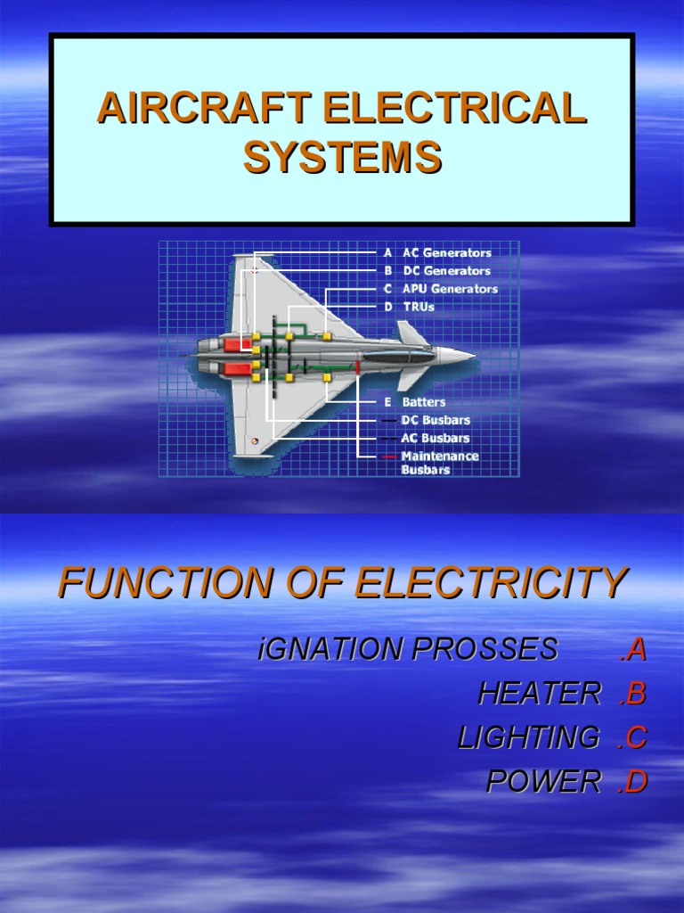 Aircraft Electrical Systems | PDF | Alternating Current | Electric ...