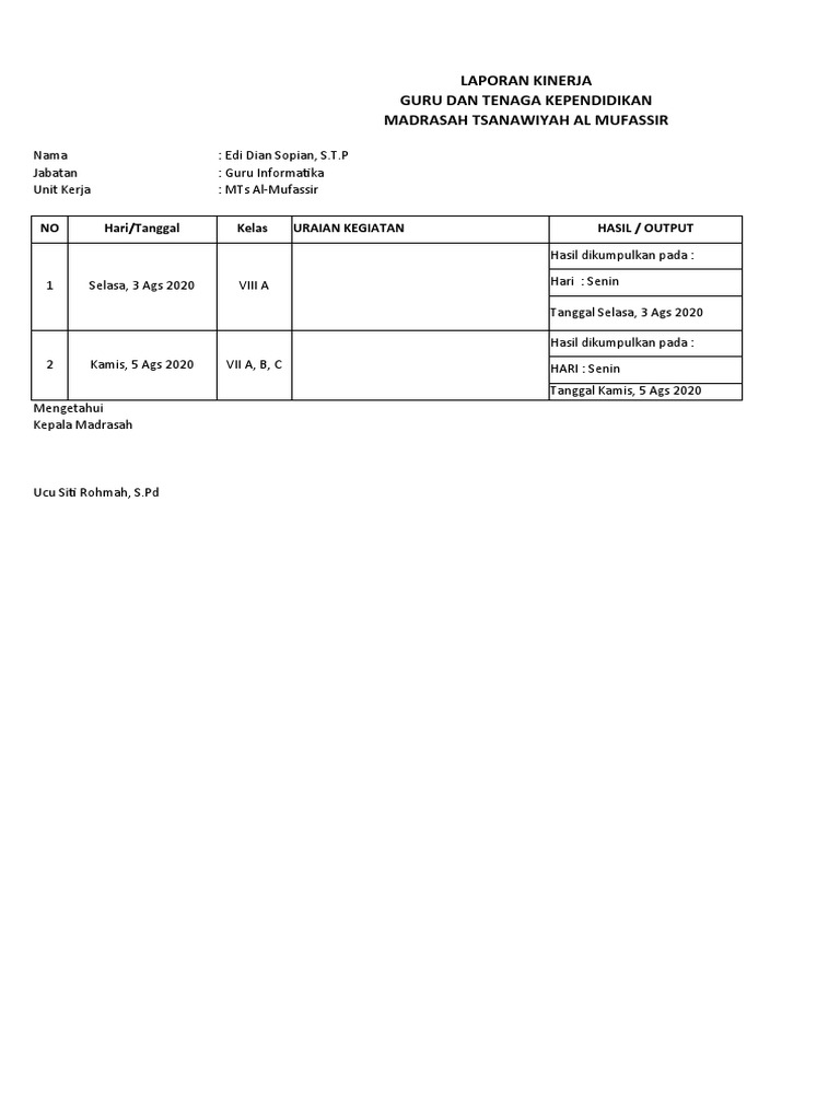 WFH Informatika 7 | PDF