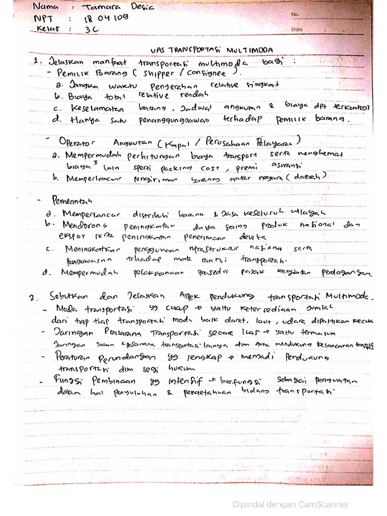 Contoh Soal Dan Jawaban SDP | PDF