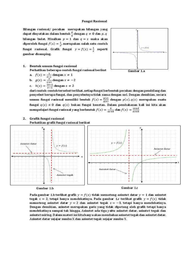 Fungsi Rasional MM | PDF