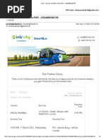 Bus Ticket Format in Word | PDF