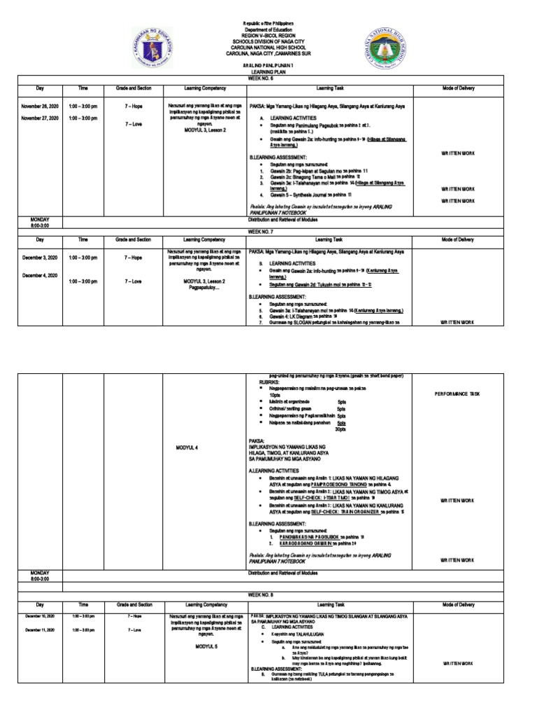 Compilation of LP (Ap7) | PDF