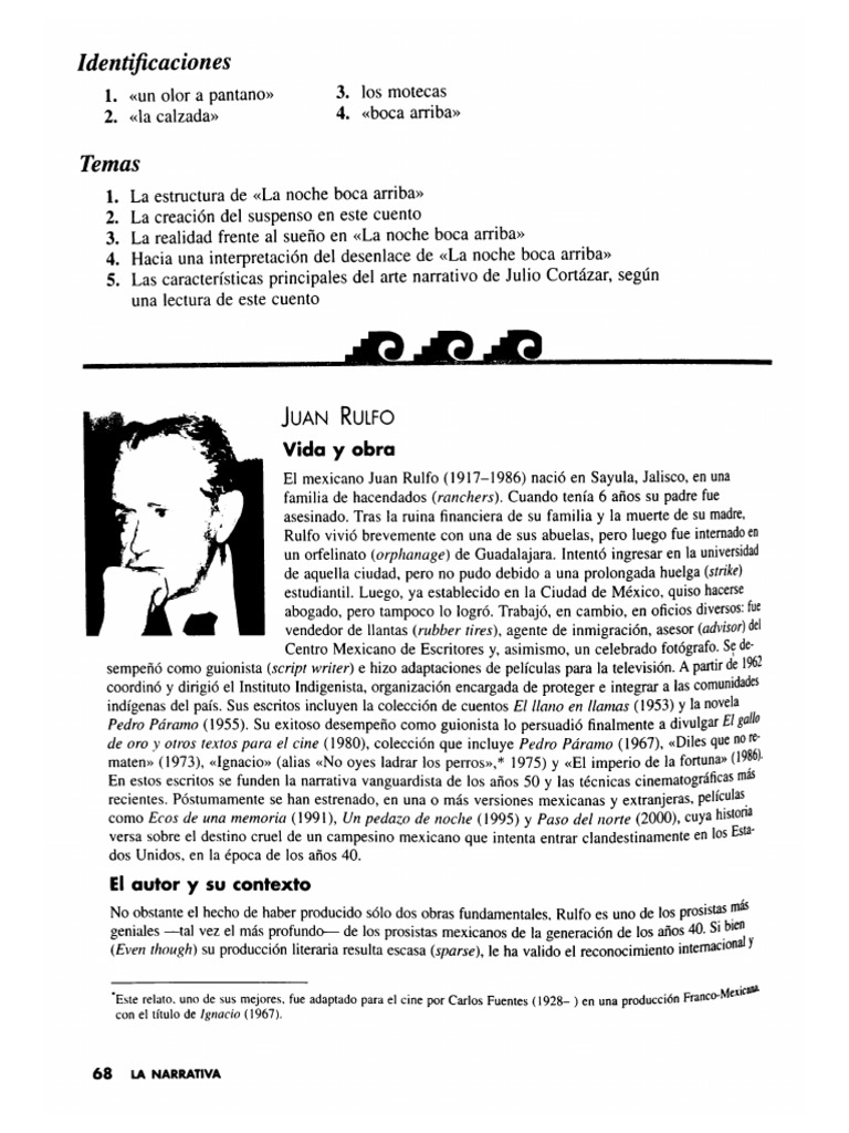 No Oyes Ladrar Los Perros Juan Rulfo | PDF