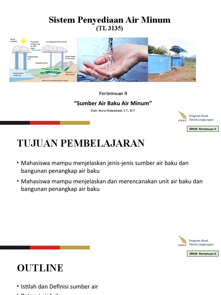 SPAM - Sumber Air Baku Air Minum | PDF