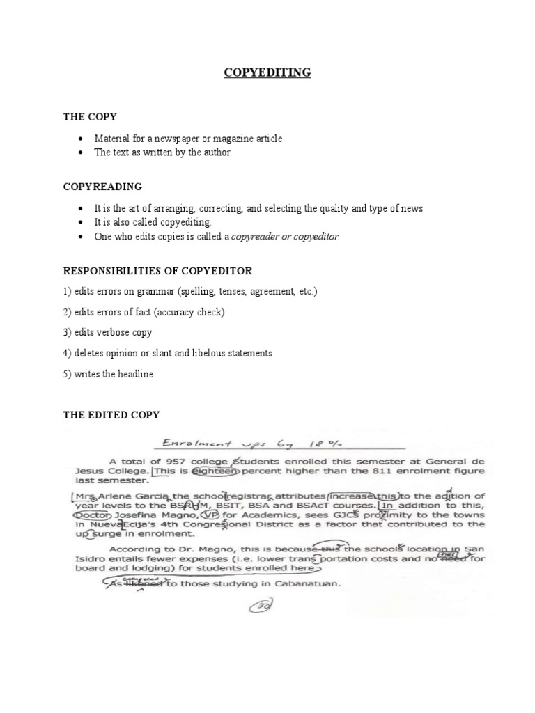 COPYEDITING | PDF | Copy Editing | Languages