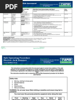 Electrical Department Risk Assessment Form | PDF | Electrical Wiring ...