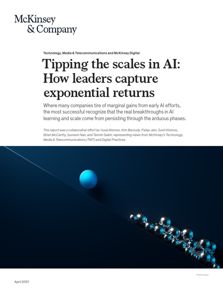 Tipping The Scales in AI: How Leaders Capture Exponential Returns | PDF ...
