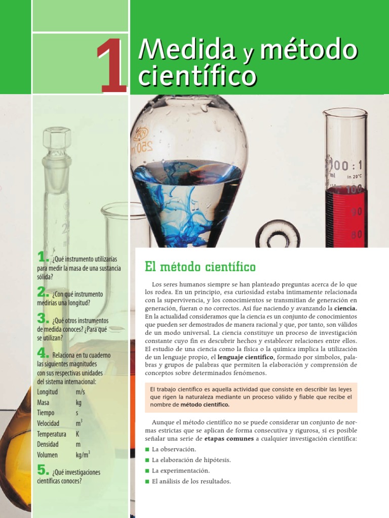 Instrumentos y Método Científico | PDF | Hipótesis | Péndulo
