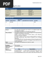 EO-SOP-Gate Pass-011 | PDF | Security Guard | Accounting