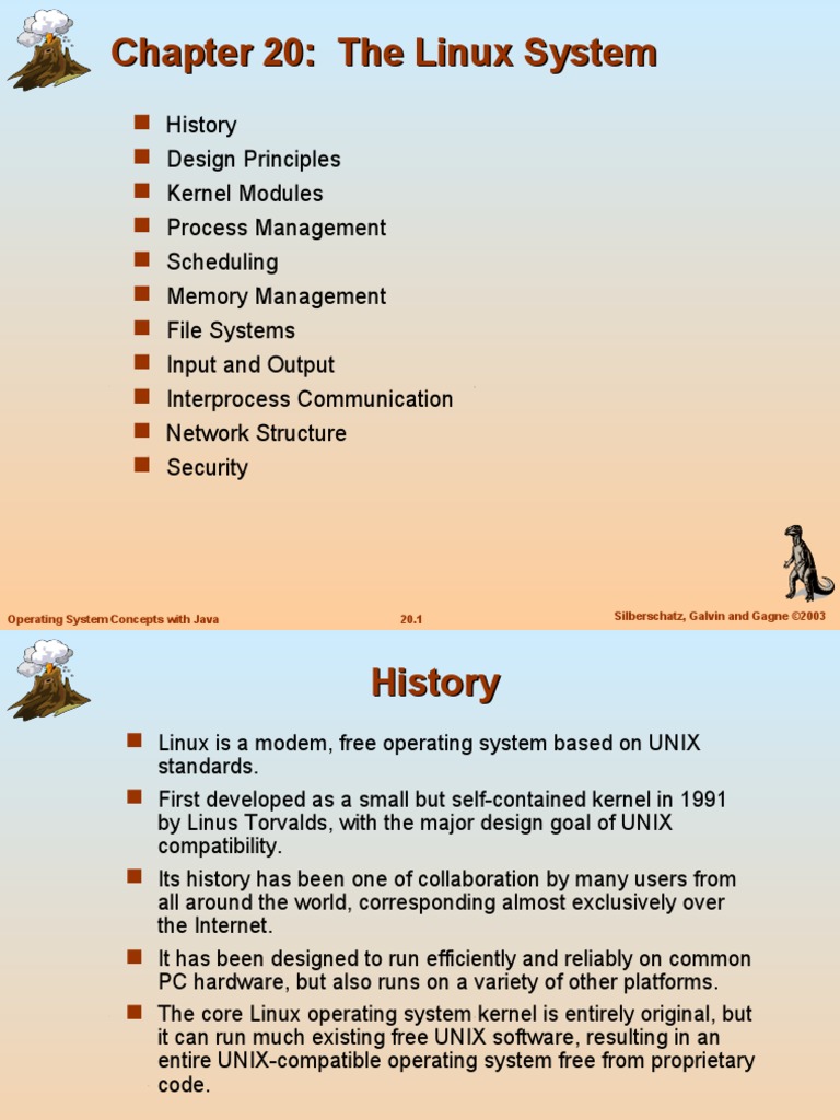 Chapter 20: The Linux System | PDF | Scheduling (Computing) | Operating System