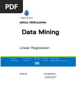 Pengertian dan Rumus Koefisien Determinasi | PDF