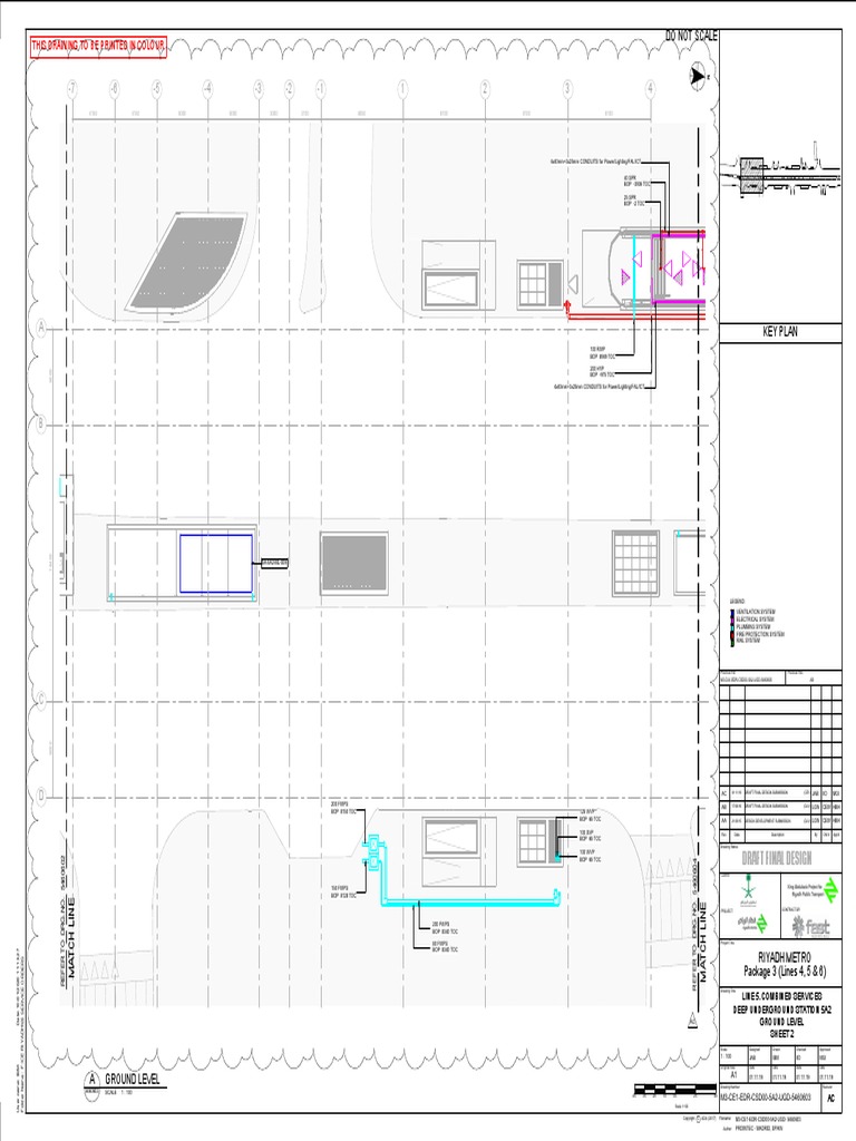 Do Not Scale: This Drawing To Be Printed in Colour | PDF
