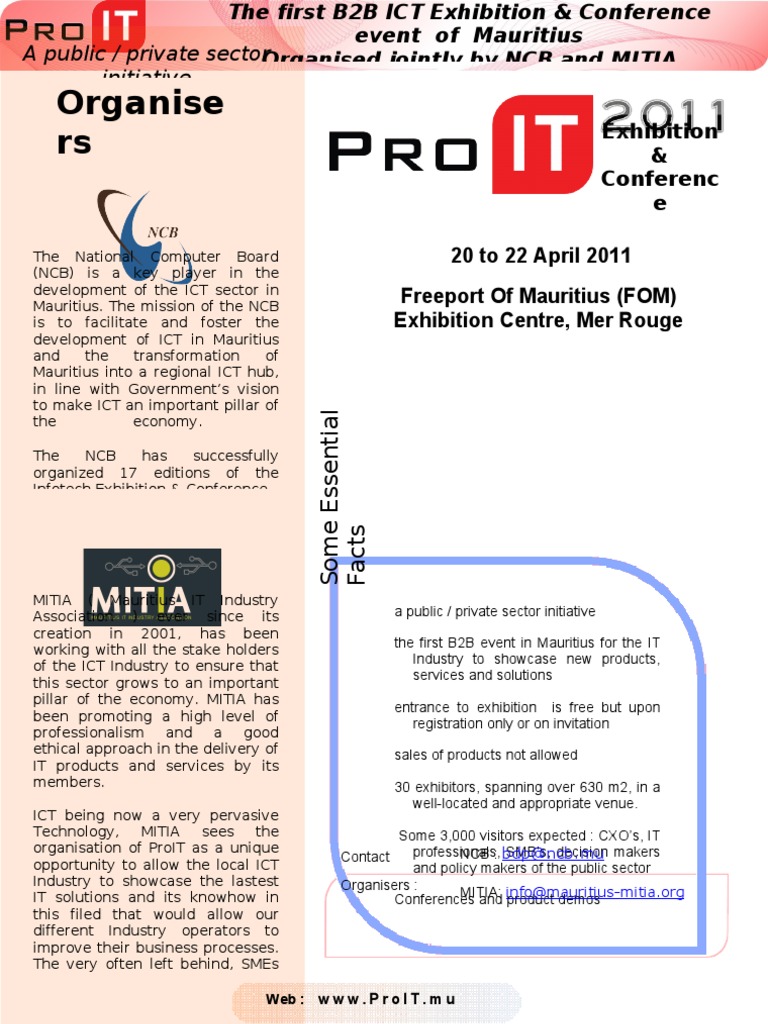 ProIT - Ebrochure Final | PDF | Information And Communications ...