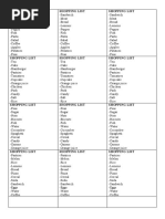 Lakota Words | PDF | Trees | Nature