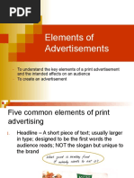 Codes and Conventions of Print Advertisements | PDF | Advertising ...