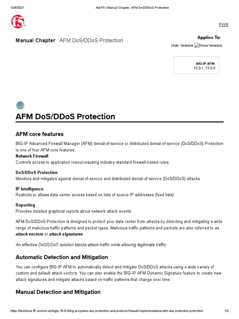Refer 3 3 3 Askf5 Manual Chapter Afm Dos Ddos Protection Pdf