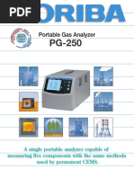 Horiba PG-350 E Portable Gas Analyzer | PDF | Calibration | Humidity