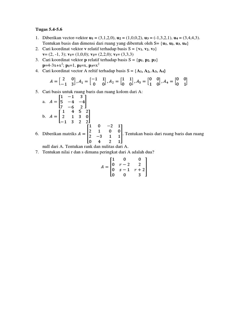 Tugas Alin Bab 5.4-5.6 20201113 | PDF | Metode & Bahan Ajar