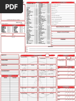 Cyberpunk Red Reference Sheets Fixed | PDF | Equipment | Firearms