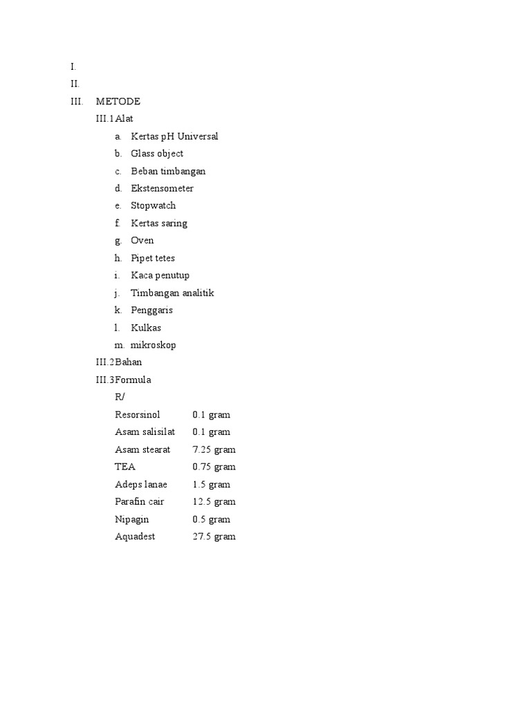 Caker Pembuatan Krim | PDF