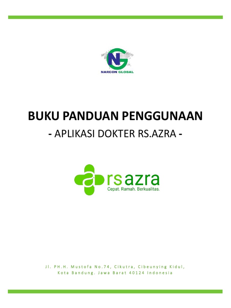 Panduan Penggunaan Aplikasi Dokter - RS Azra | PDF