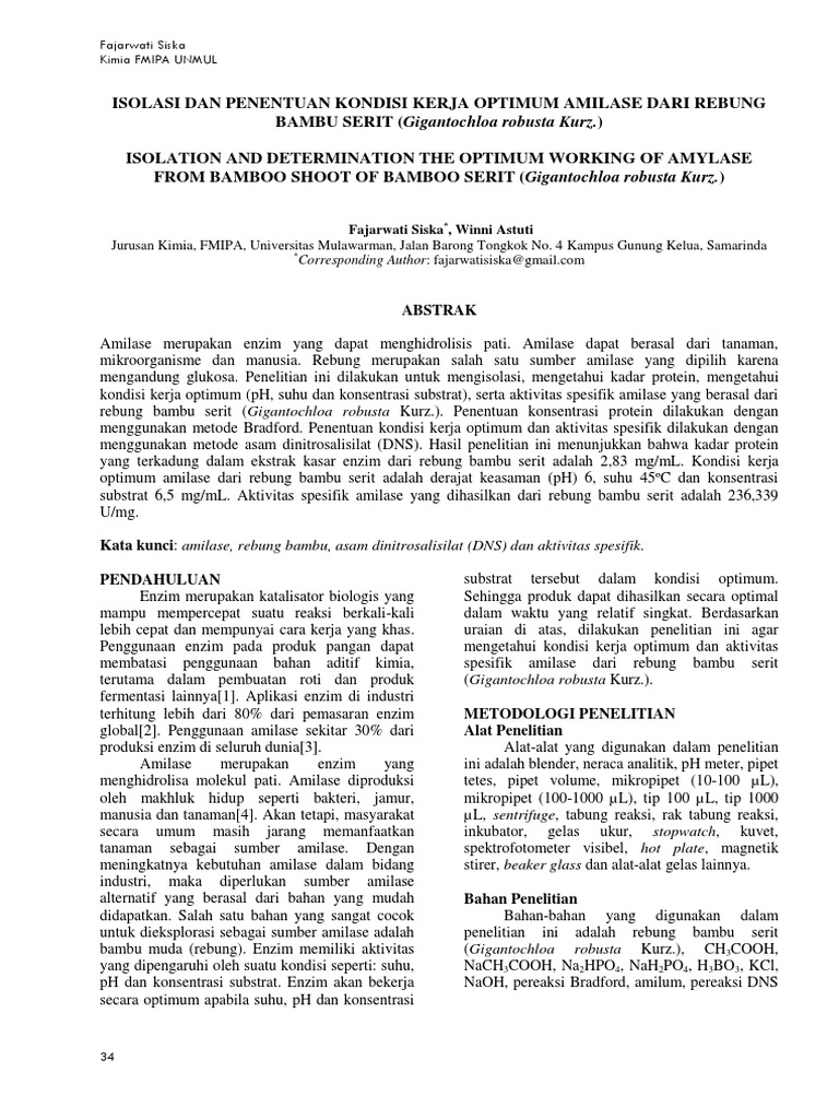 Abstrak: Fajarwati Siska Kimia Fmipa Unmul | PDF