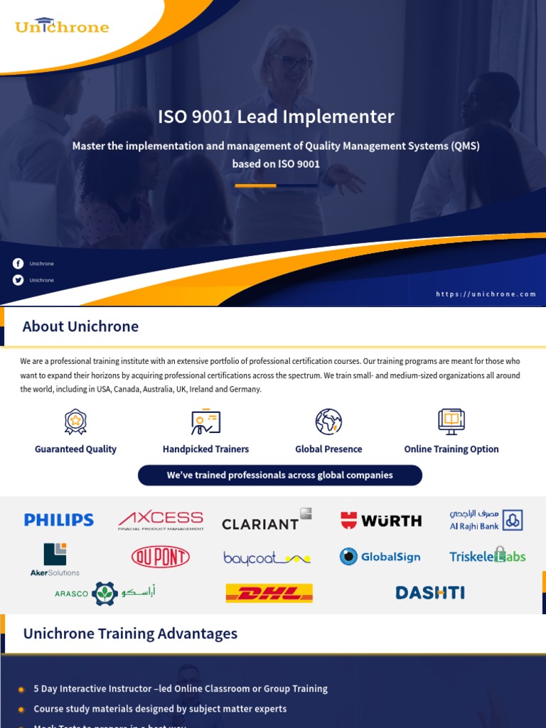Iso 9001 Lead Implementer | PDF | Iso 9000 | Quality Management System