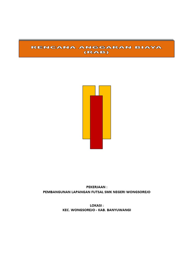 RAB Lapangan Futsal | PDF