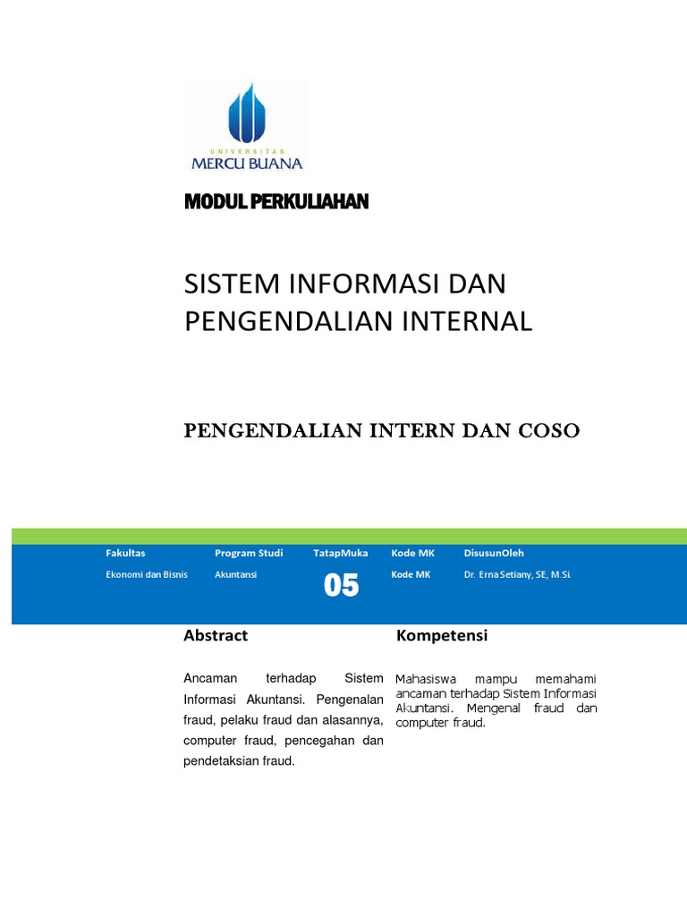 Modul 5 ERP | PDF | Bisnis | Komputer