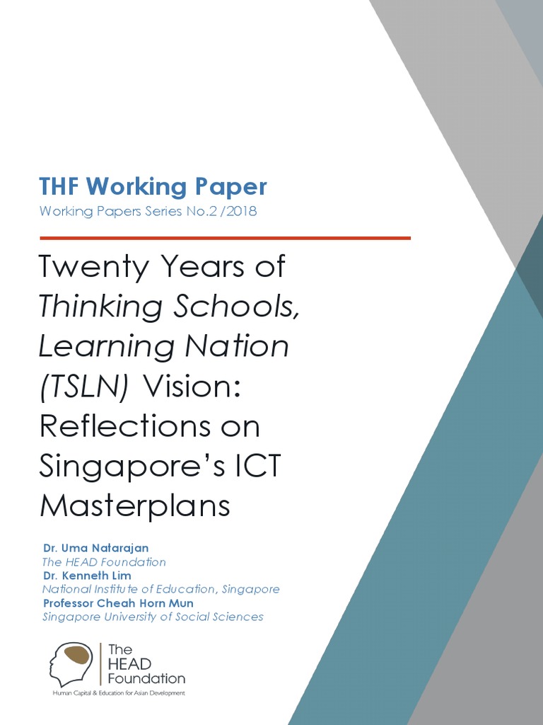Singapore ICT Masterplan | PDF | Educational Technology | News