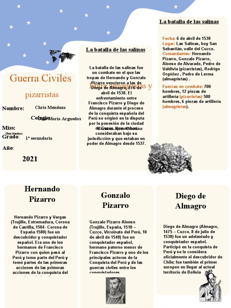 HP Triptico | PDF | Francisco Pizarro | Colonización española de las ...