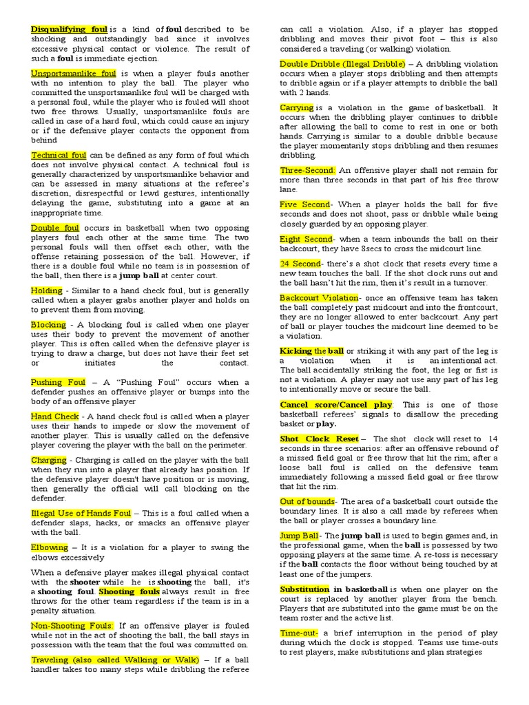 Basketball Signals | PDF | Ball Games | Sports Rules And Regulations