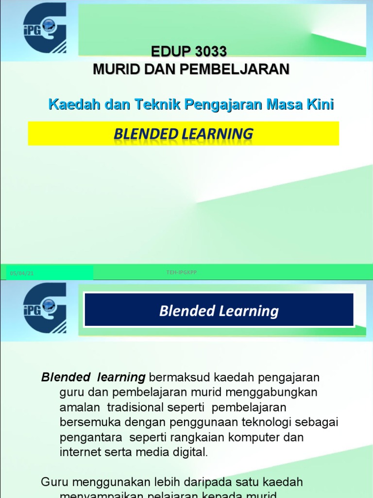 Blended Learning | PDF