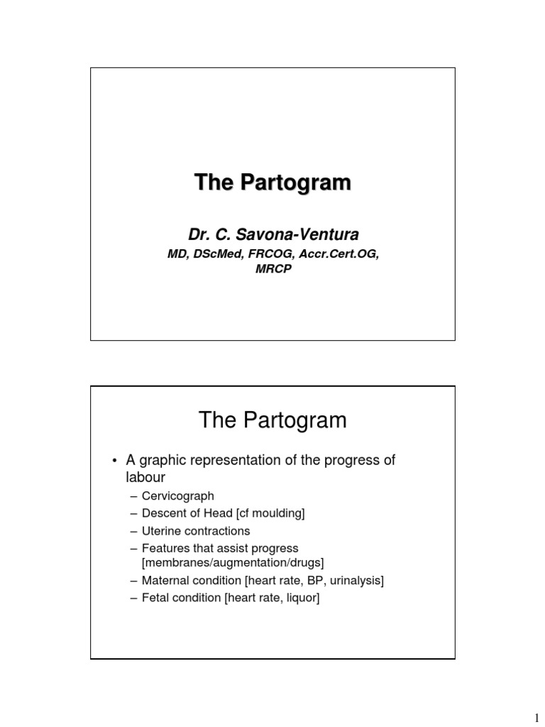 Partogram | PDF | Childbirth | Female Mammals