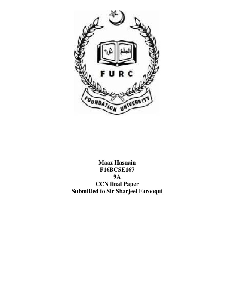 Maazhasnain167 9a Ccn Ppr Pdf Hypertext Transfer Protocol Port