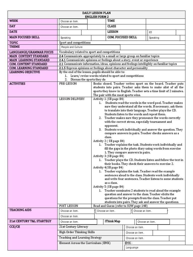 Unit 8 Good Luck, Bad Luck | PDF | Lesson Plan | Educational Assessment