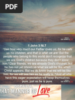 God's Love and Our Identity | PDF