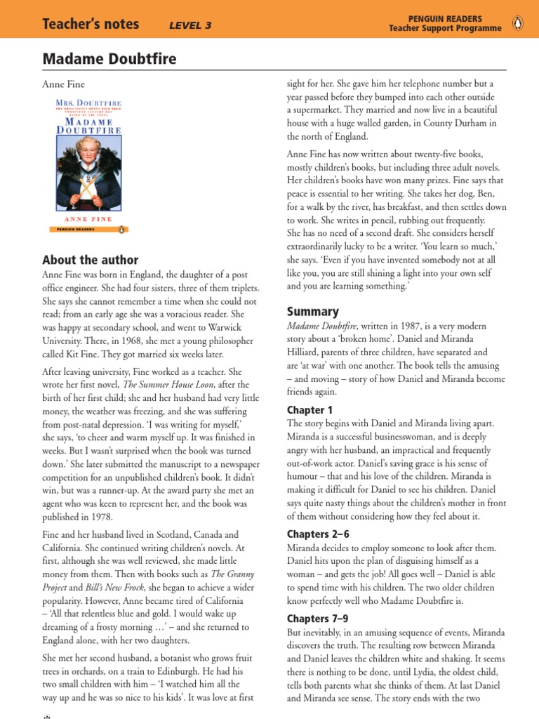 Madame Doubtfire | PDF