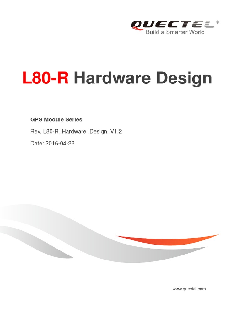 Quectel L80-R Hardware Design V1.2 | PDF | Electrical Engineering ...