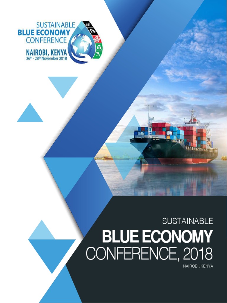 Blue Economy Brochure | PDF | Sustainability | Natural Environment