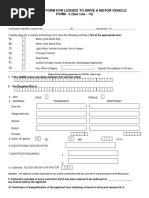 Drivers Application Form For Guyana PDF | PDF | License | Driving