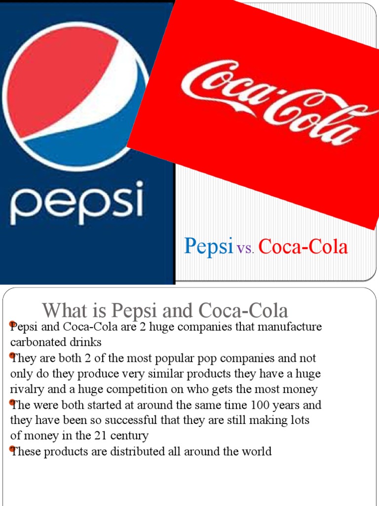 Pepsi Vs Cocacola 17eyqef | PDF | Coca Cola | Pepsi Co