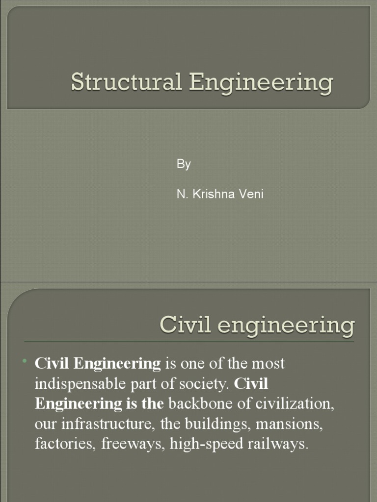 Structural Engineering Lecture 3 | PDF | Structural Engineering ...