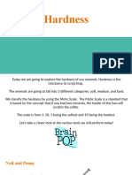 Mohs Hardness Scale Activity | PDF | Minerals | Natural Materials