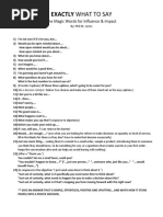 Never Split the Difference Summary | PDF | Negotiation | Empathy