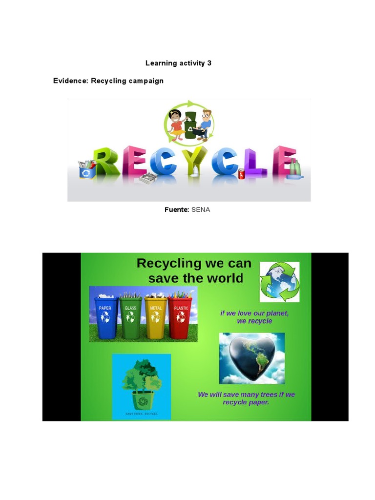 Evidence Recycling Campaign | PDF