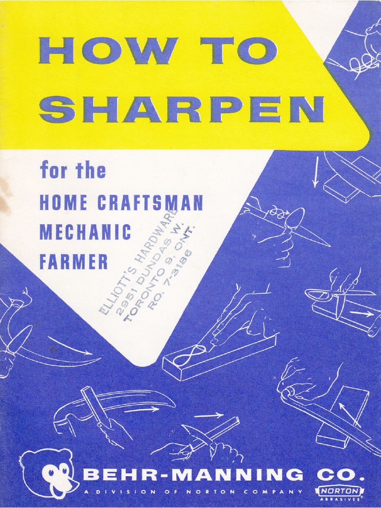 How To Sharpen | PDF