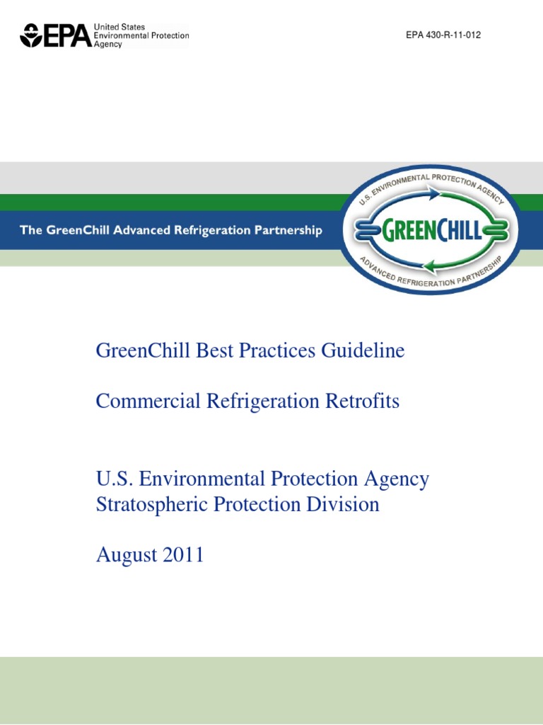 GreenChill Best Practices Guideline | PDF | Ozone Depletion ...