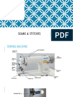 ISO Stitch Terminology Guide | PDF | Stitches (Textile Arts) | Knitting